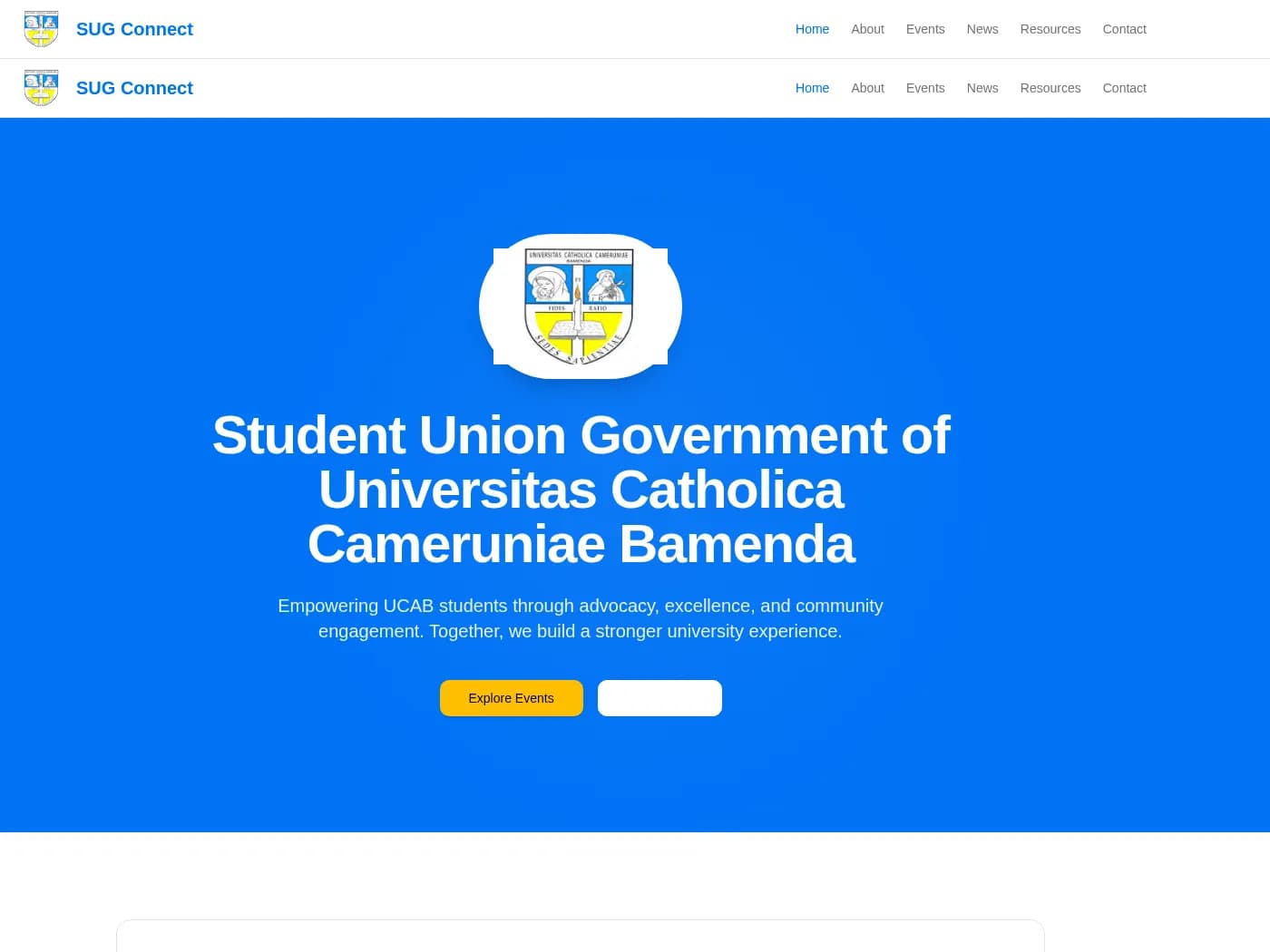 SUG Connect Portal