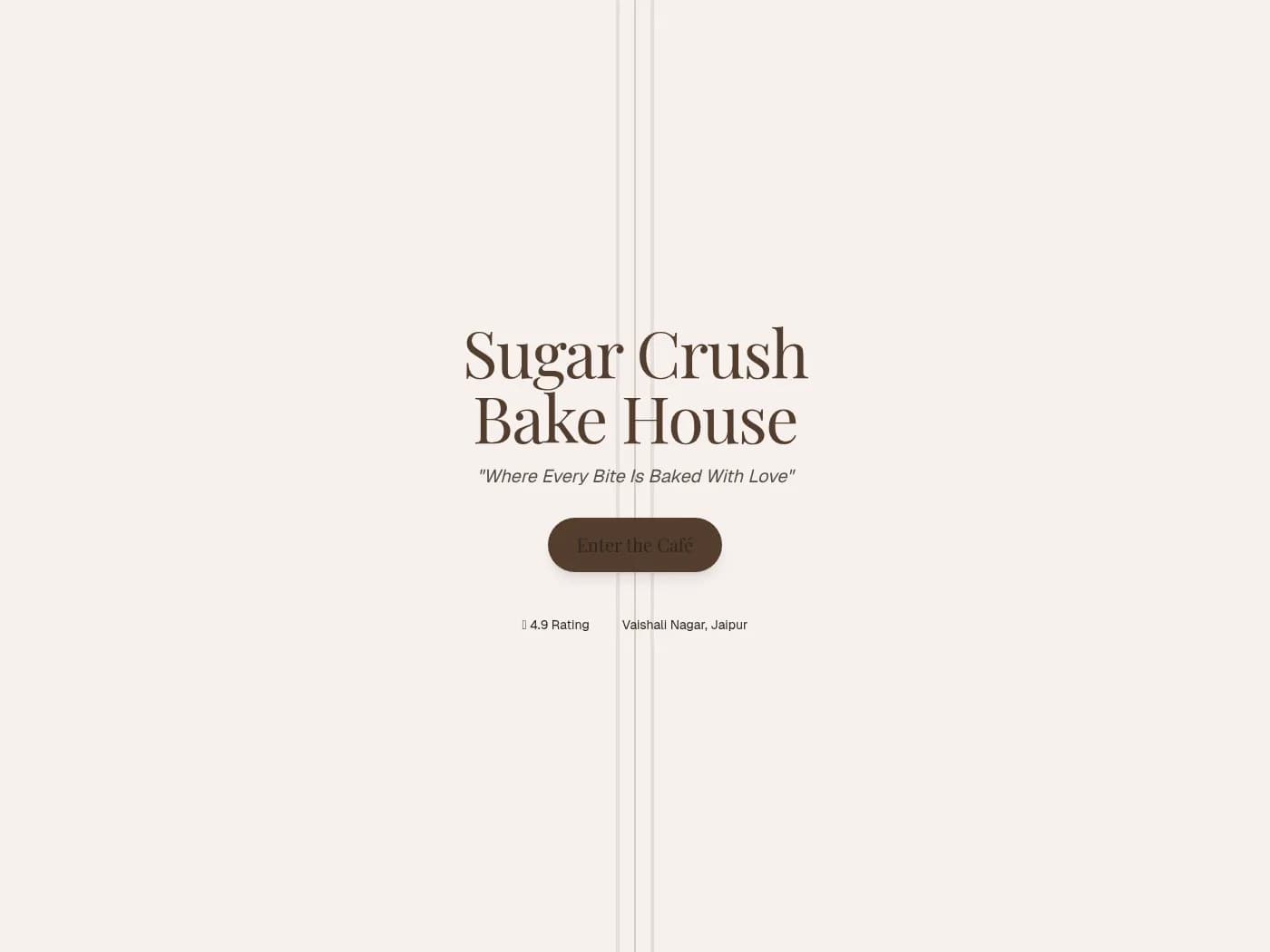 Sugar Crush Café Site
