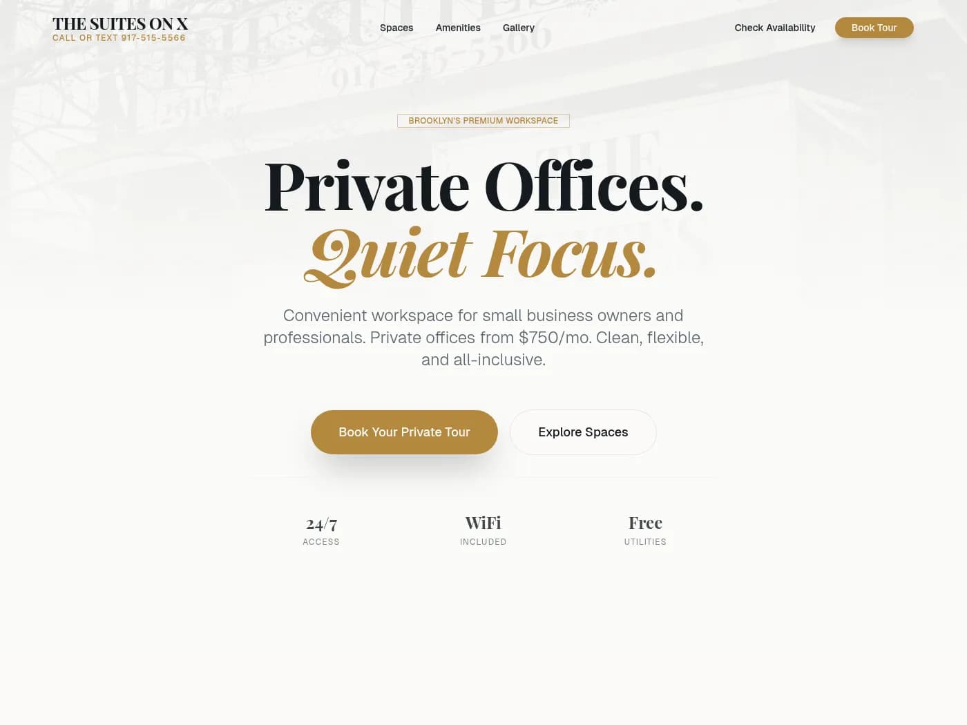 Suites on X Web UX