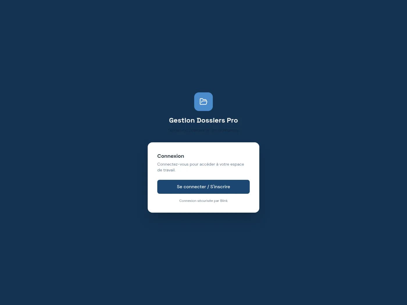 Gestion Dossiers Pro