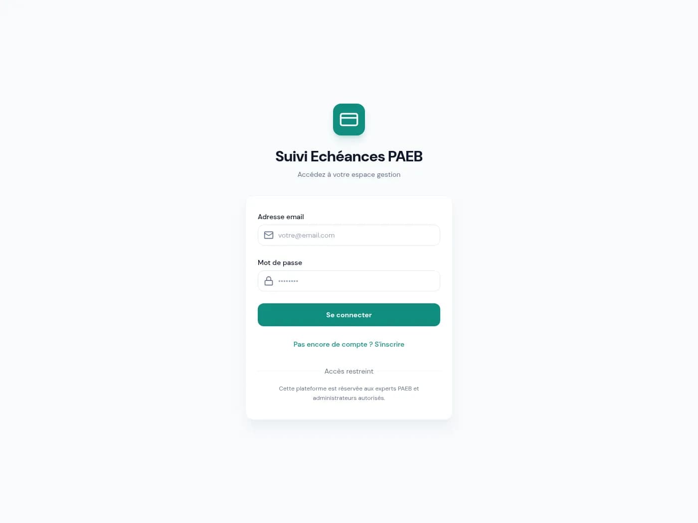 Suivi Echéances Crédit PME