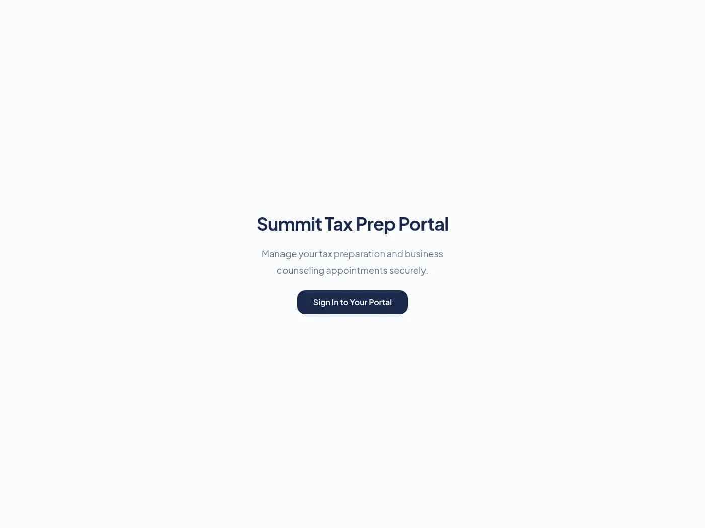 Summit Tax Prep Portal
