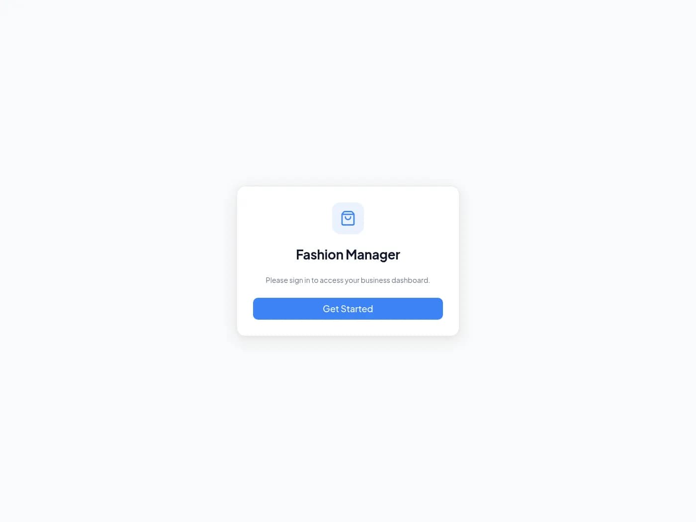 SumUp Fashion Manager