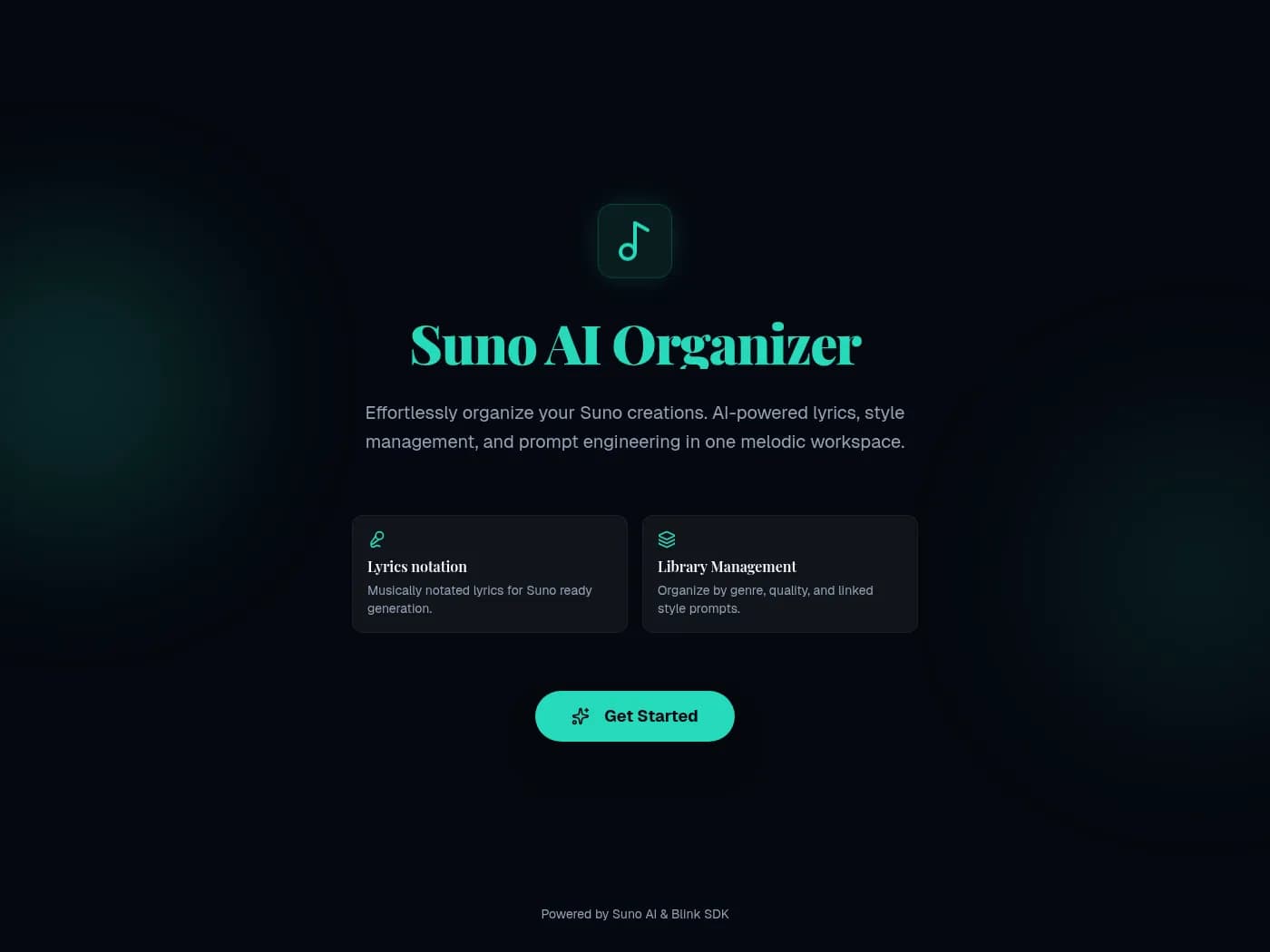 Suno Music AI Organizer