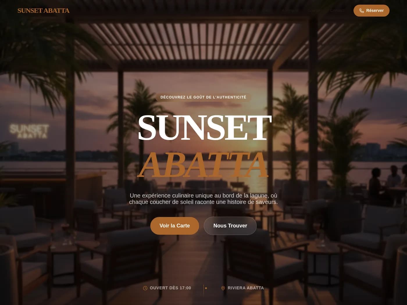 Sunset Abatta Restaurant Site