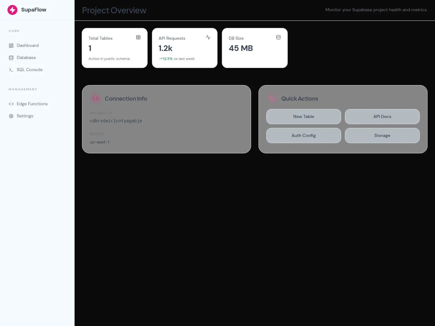 Supabase Connect App