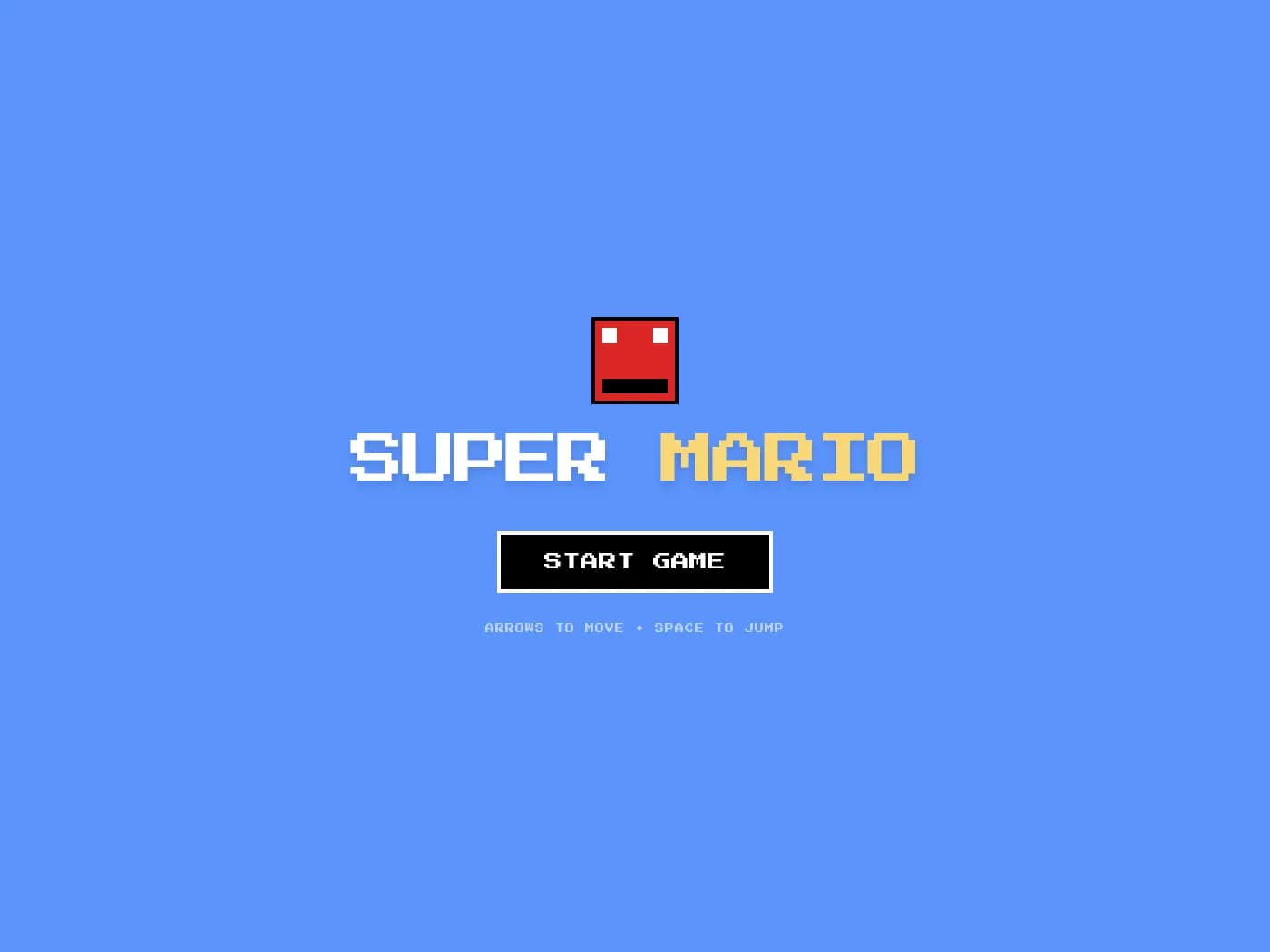 Pixel Mario Clone