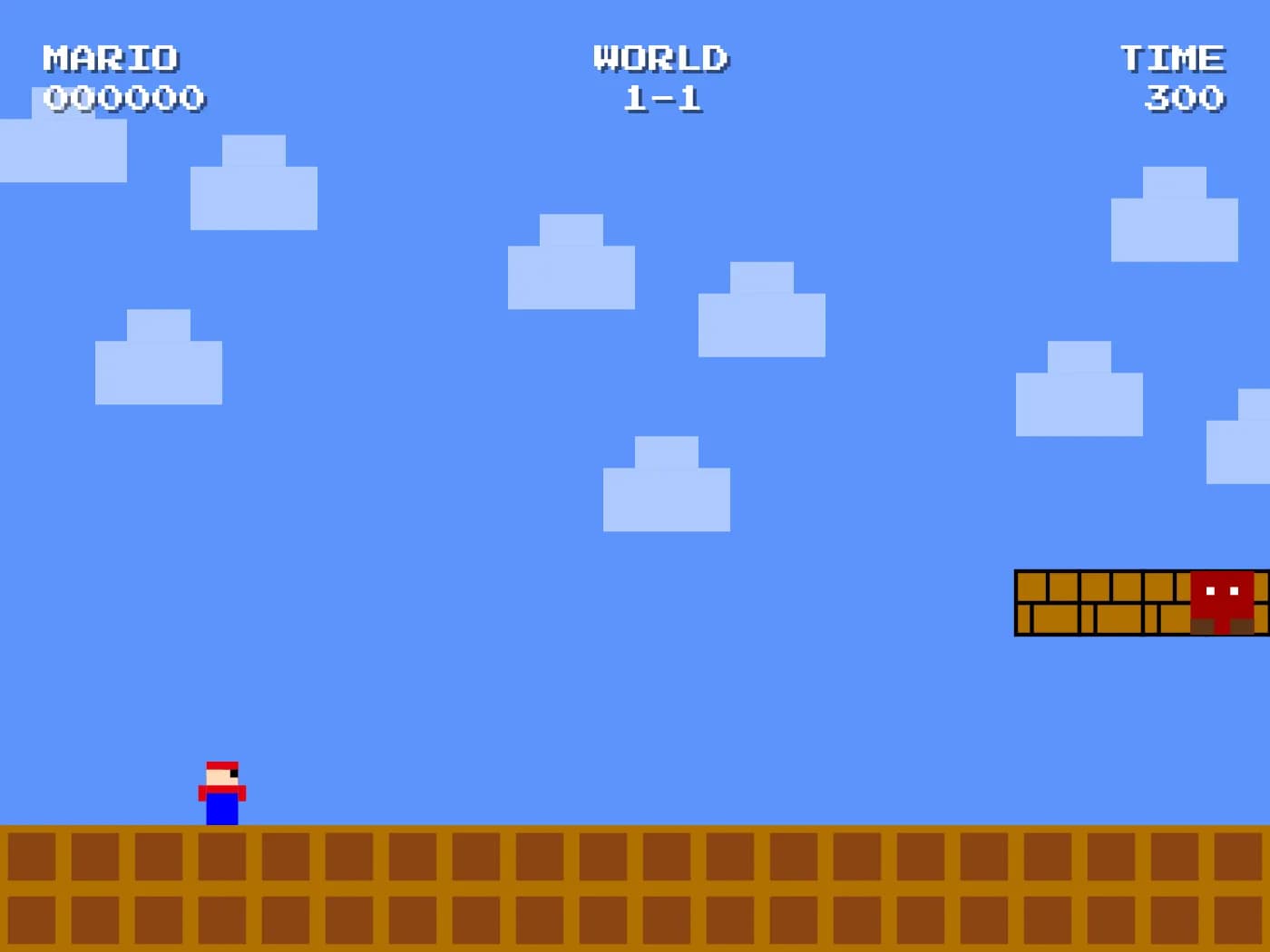 Super Mario 2D Clone