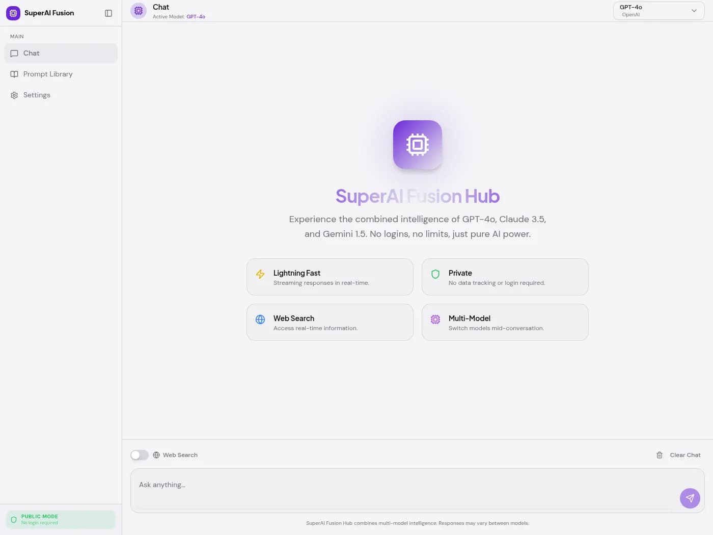 SuperAI Fusion Hub