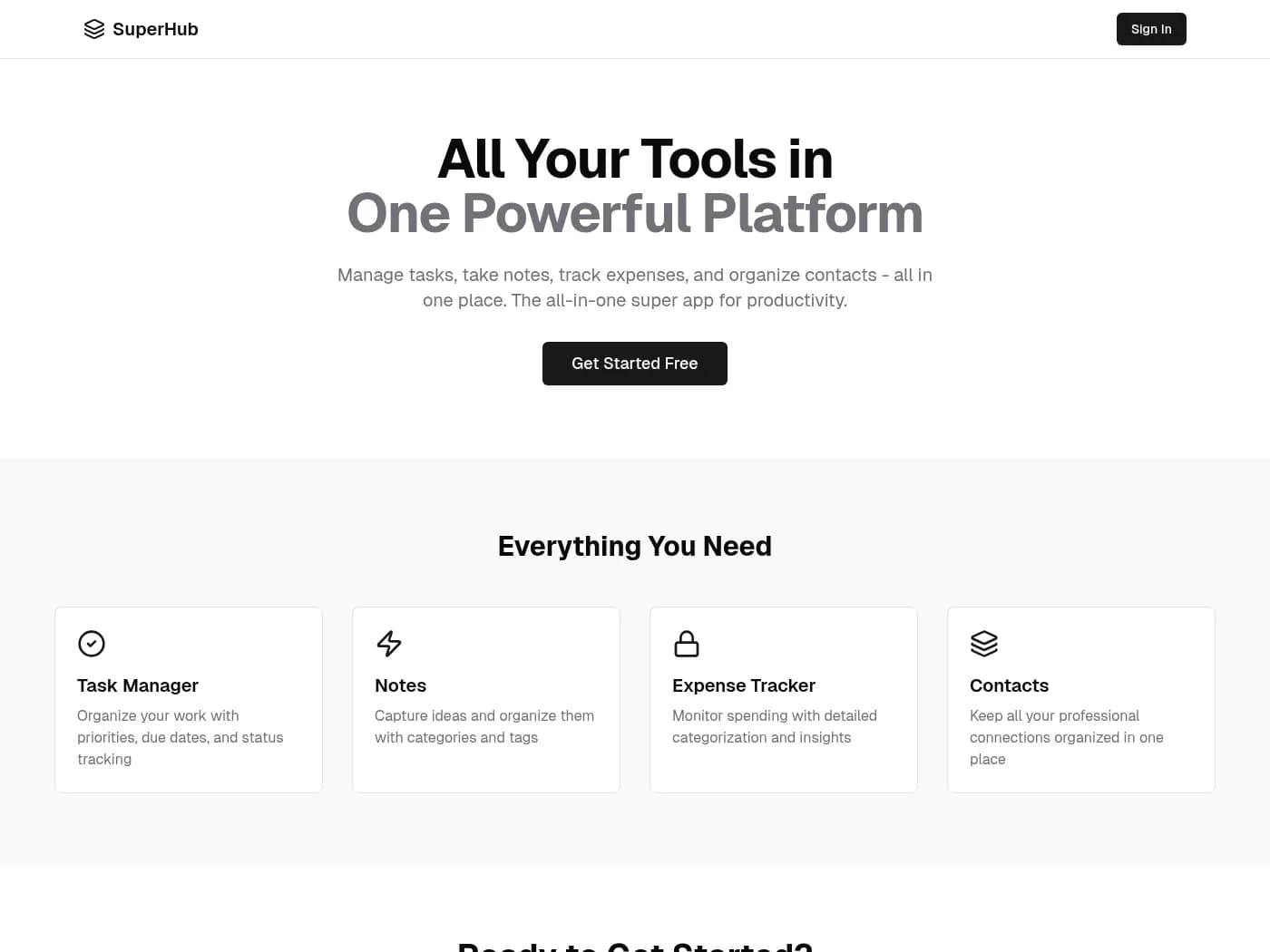 SuperHub App