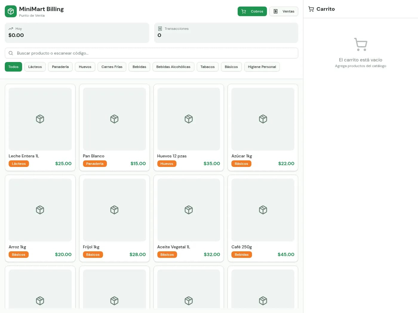 MiniMart Billing Pro