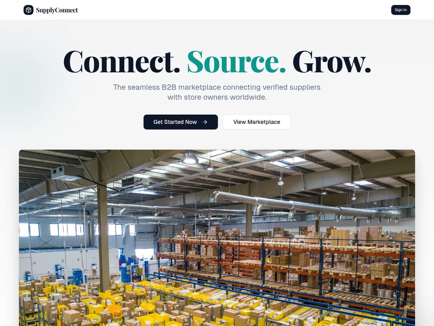 SupplyConnect Platform