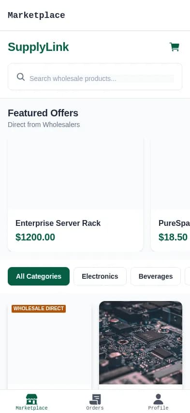 SupplyLink Hub