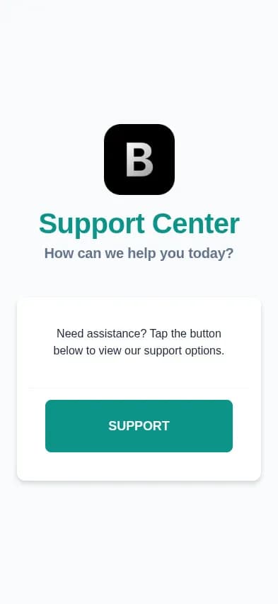 Support Button App