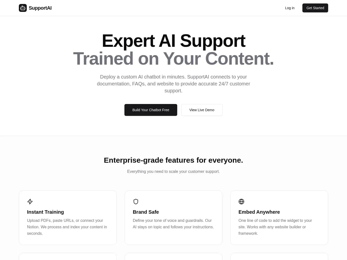 SupportAI Platform