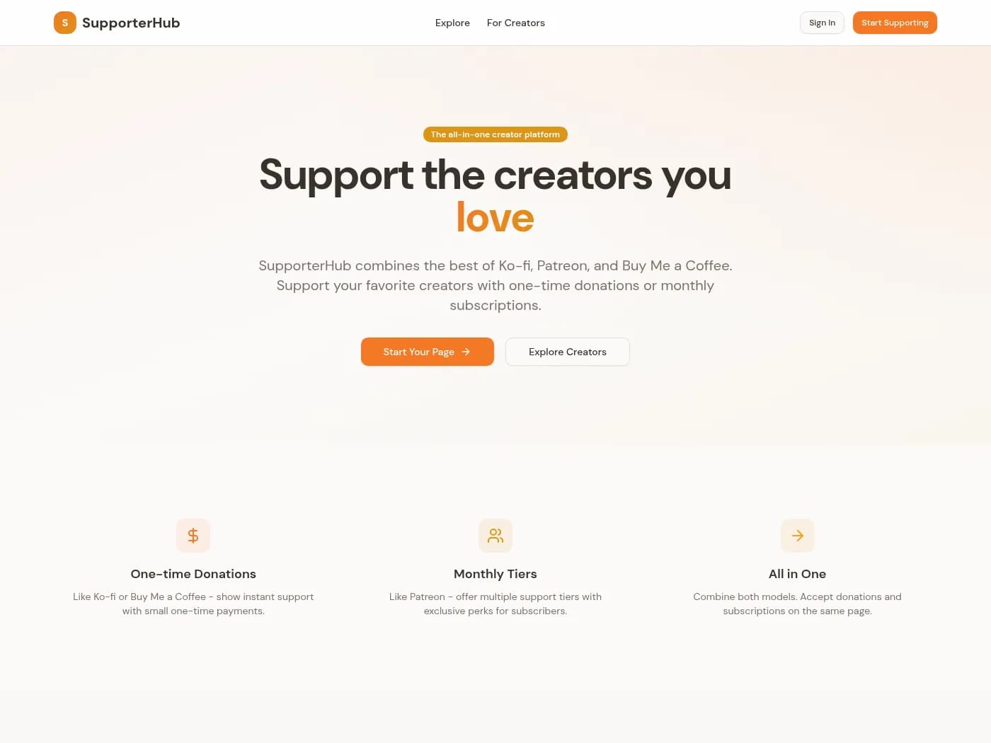 SupporterHub