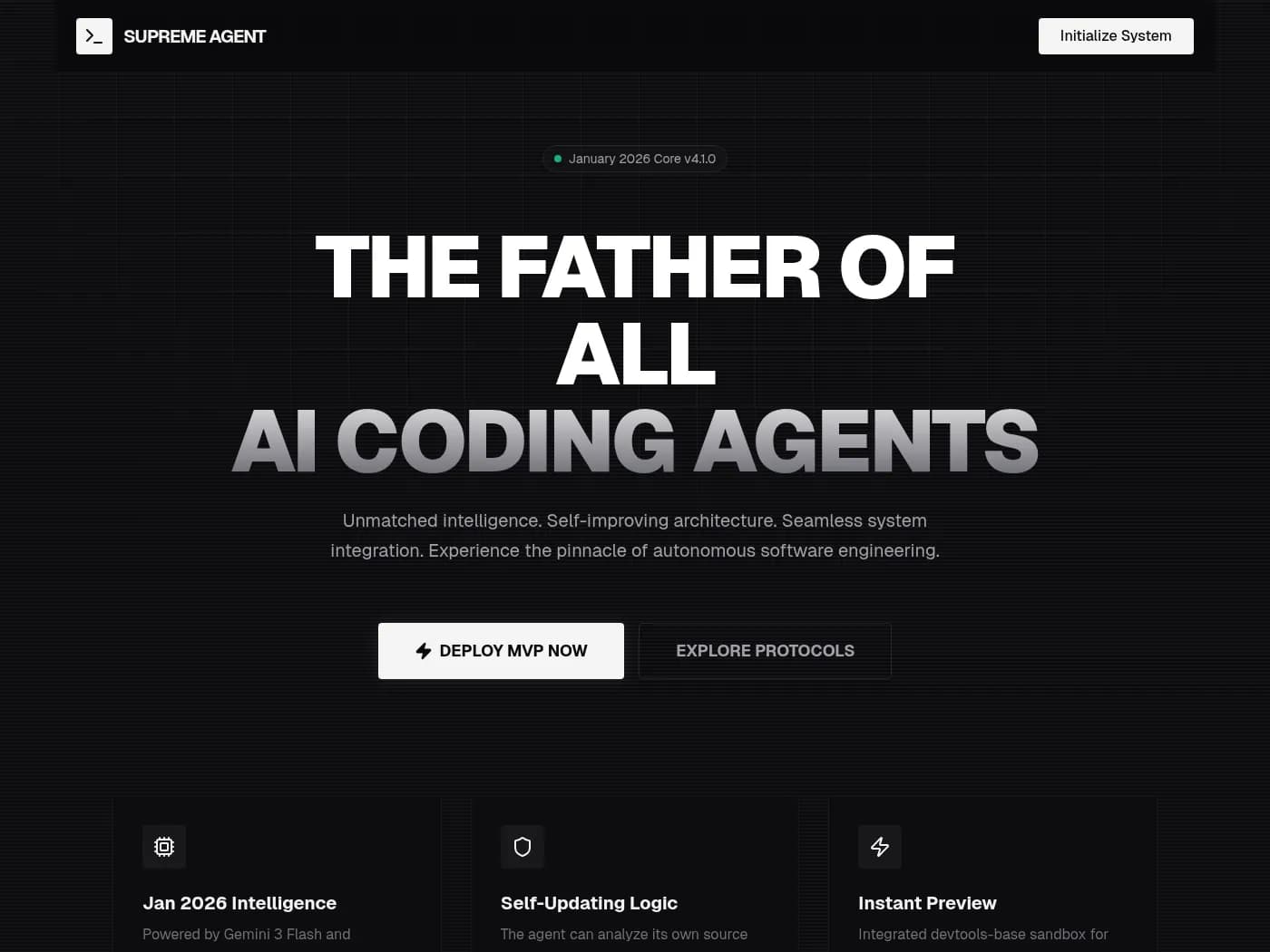Supreme AI Coding Agent