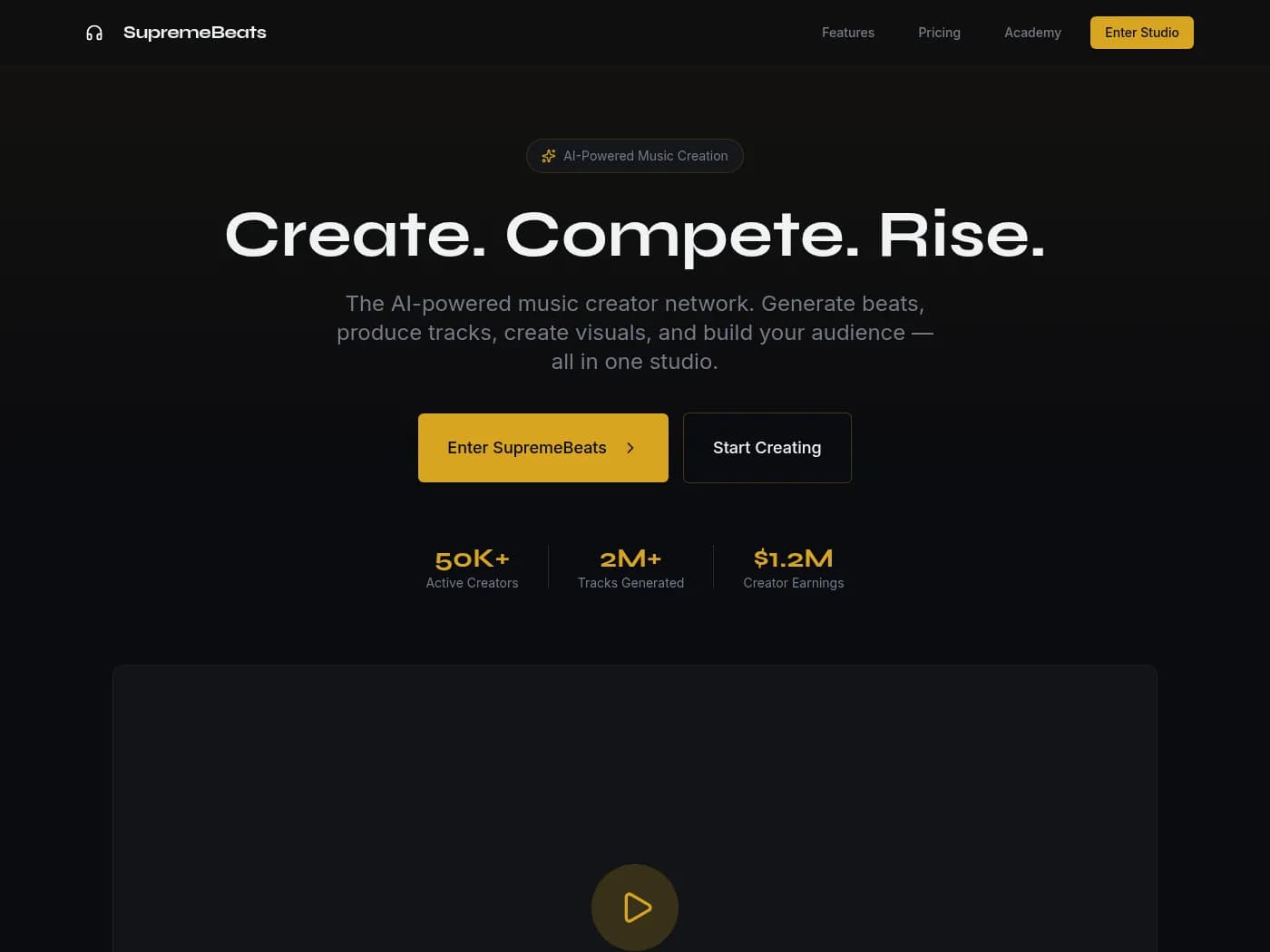 SupremeBeats Creator Network