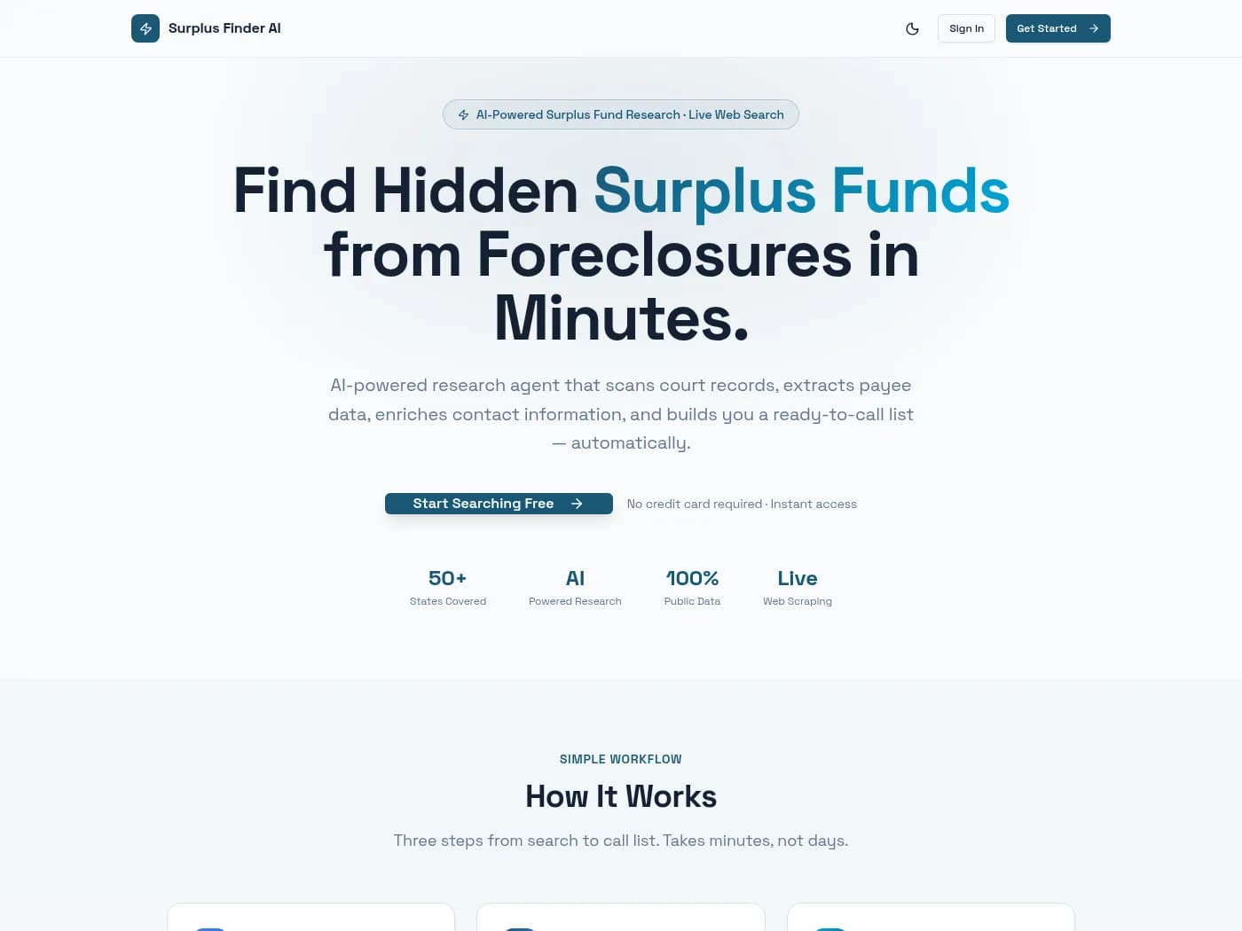 Surplus Finder AI