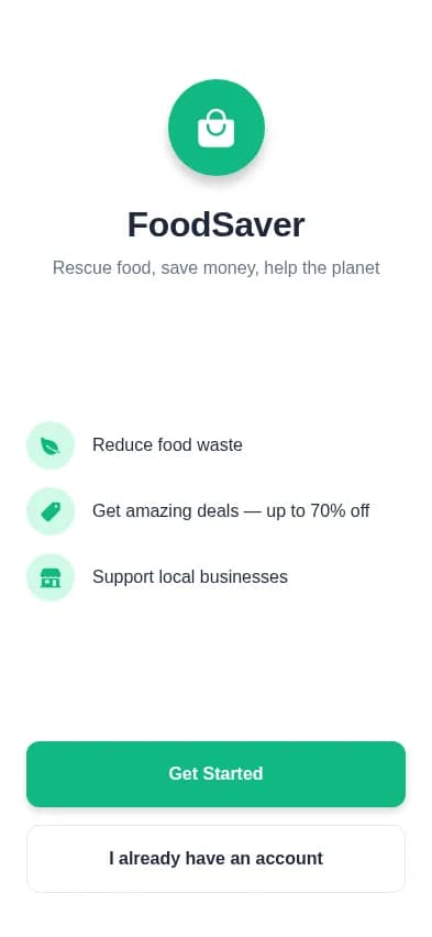 Surprise Food Saver App