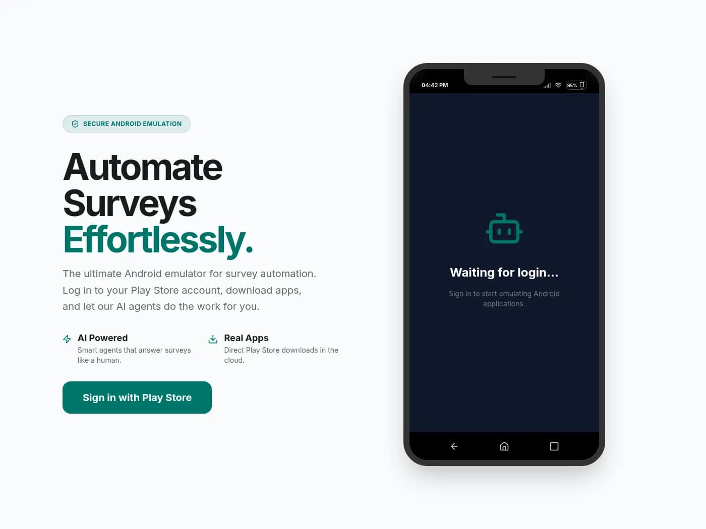 SurveyBot Emulator