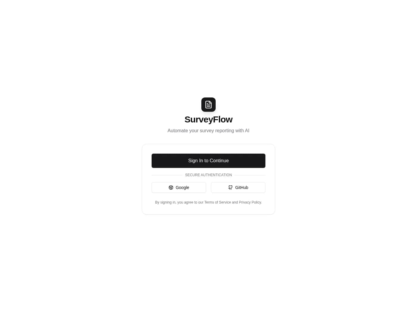 Survey Report Automator