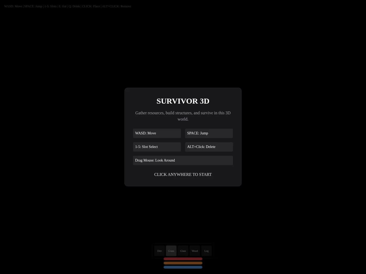 Survival 3D Game
