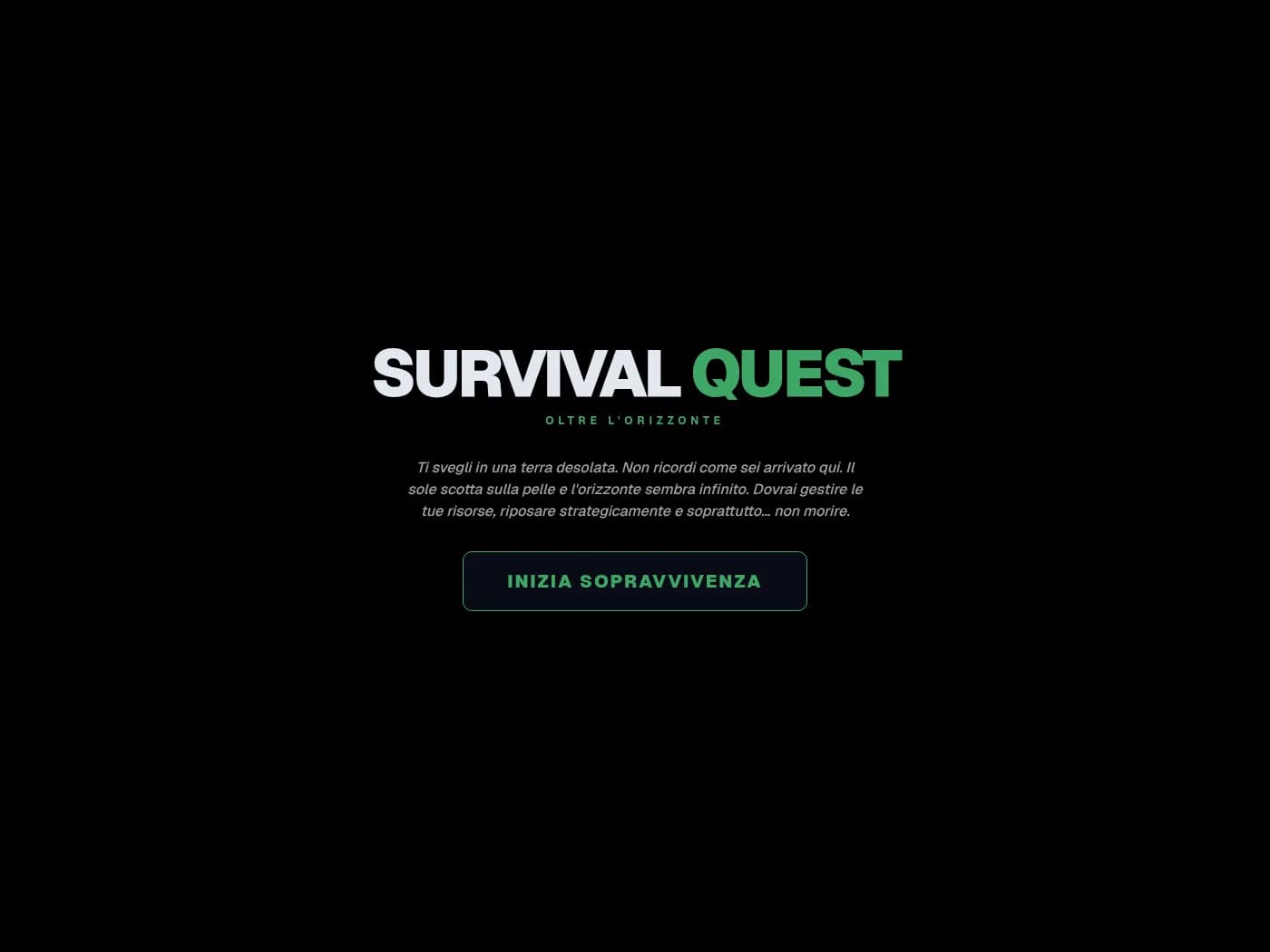 Survival Quest Game