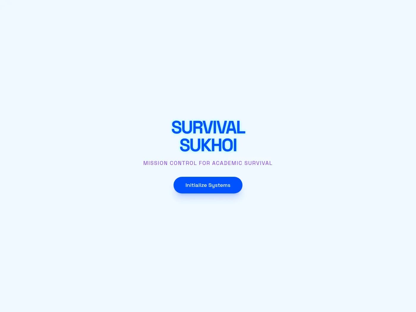 Survival Sukhoi