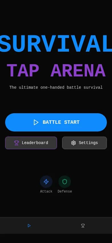Survival Tap Arena