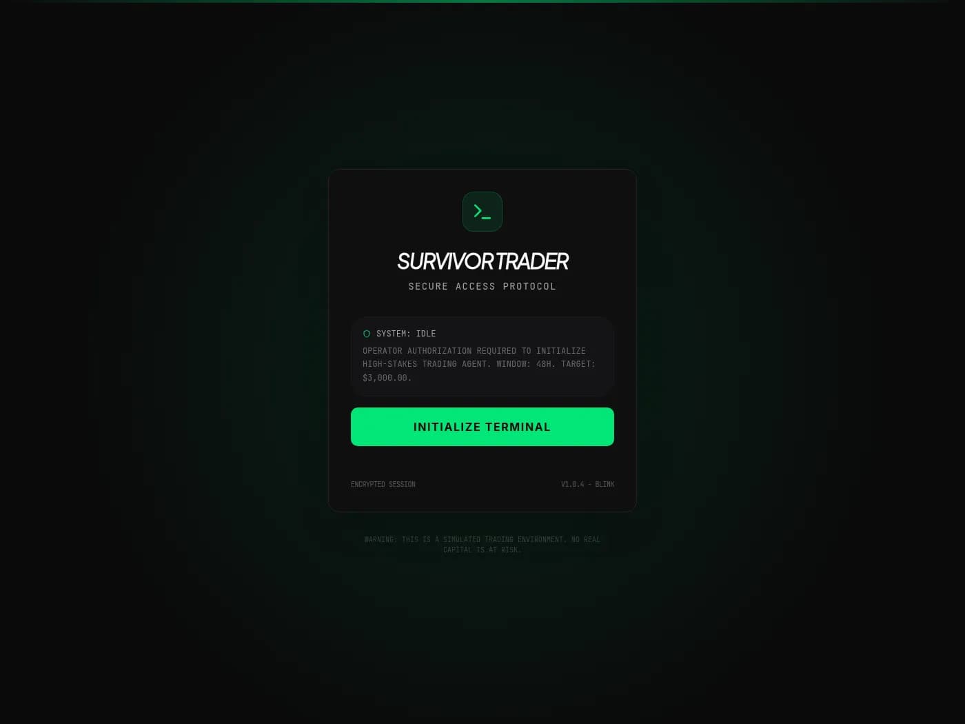 Survivor Trader Simulator