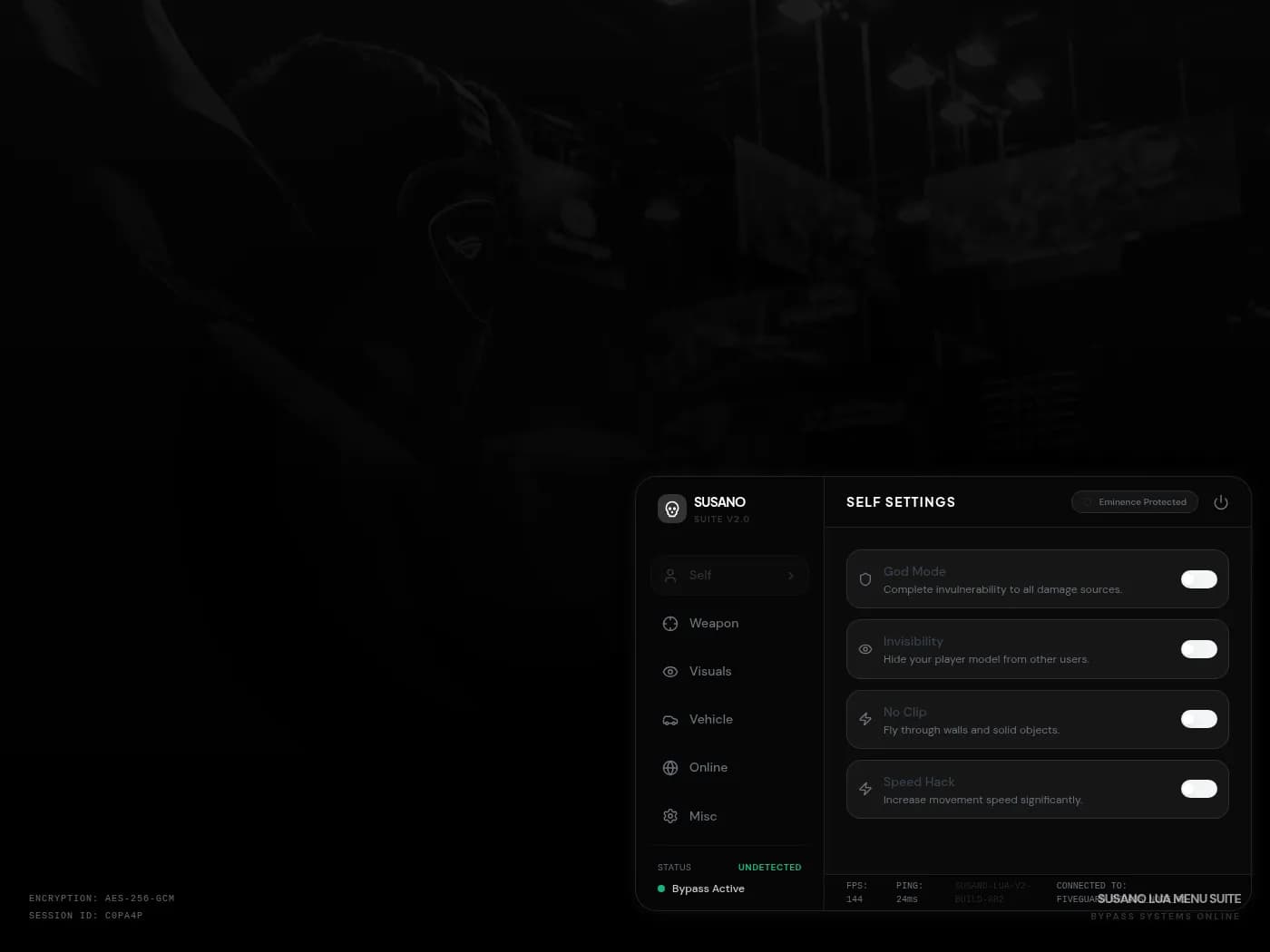 Susano Lua Menu Suite