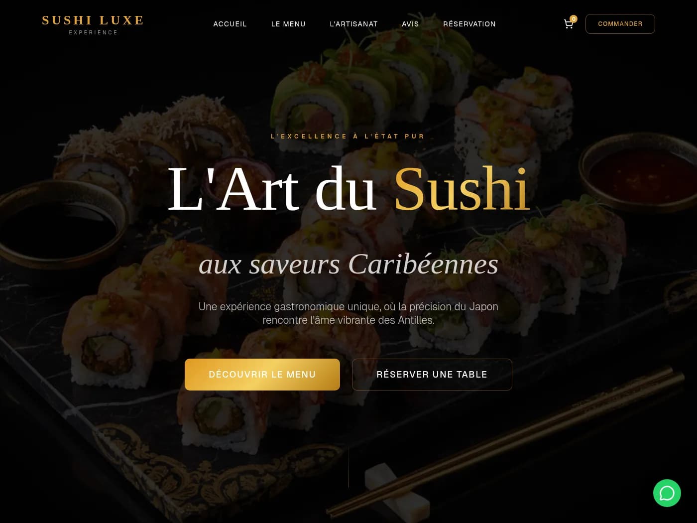 Sushi Luxe Experience