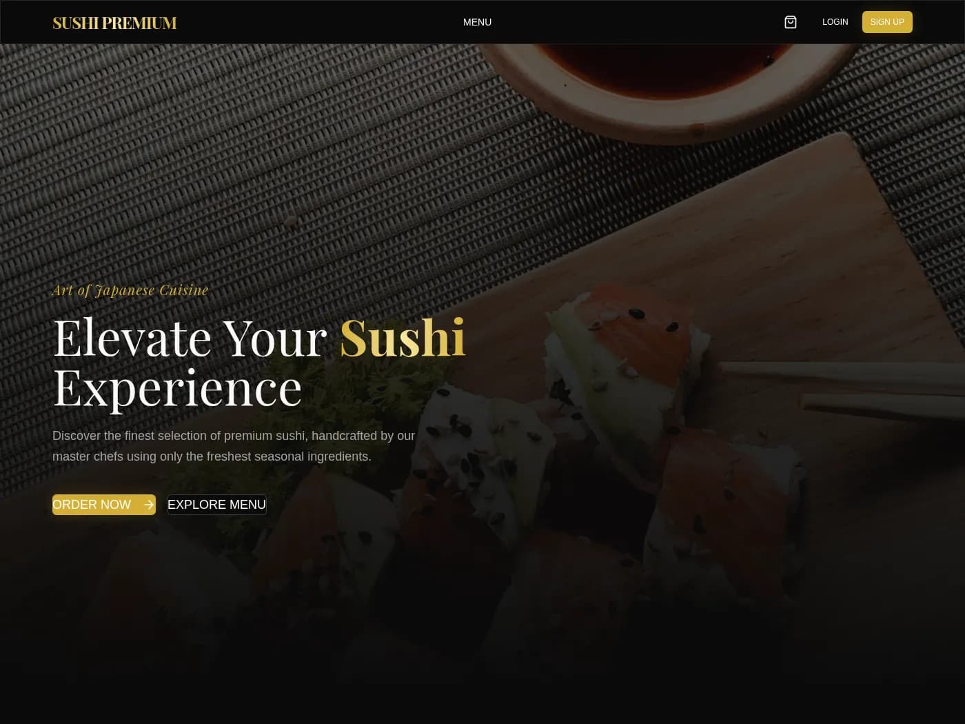 Sushi Order Premium