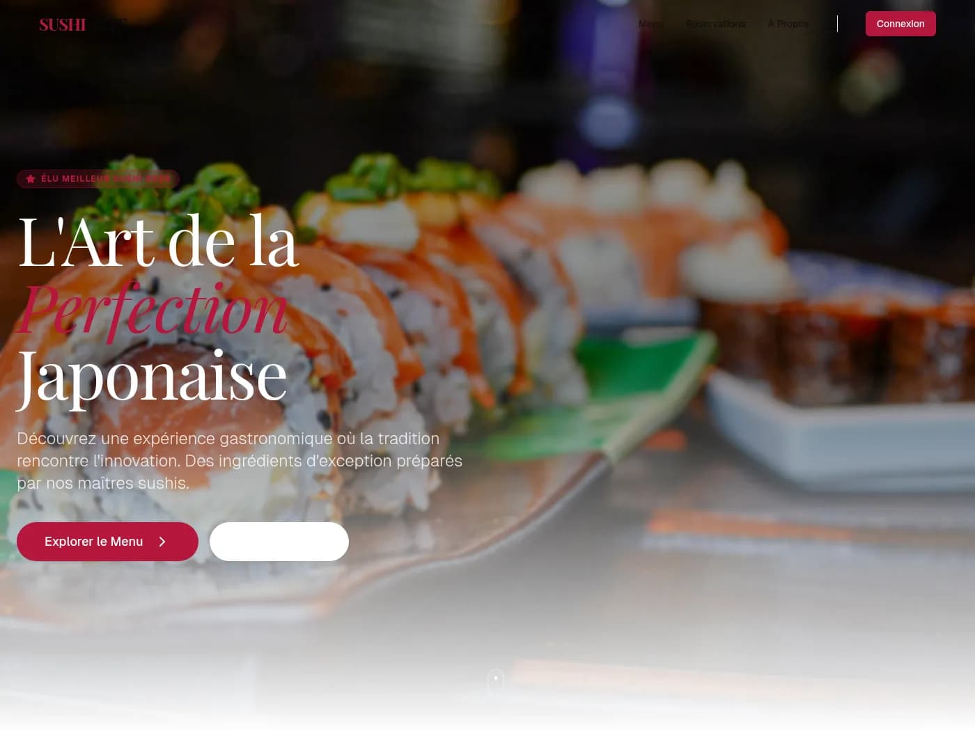 SushiBite Reservation Site