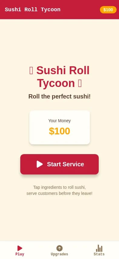 Sushi Roll Tycoon