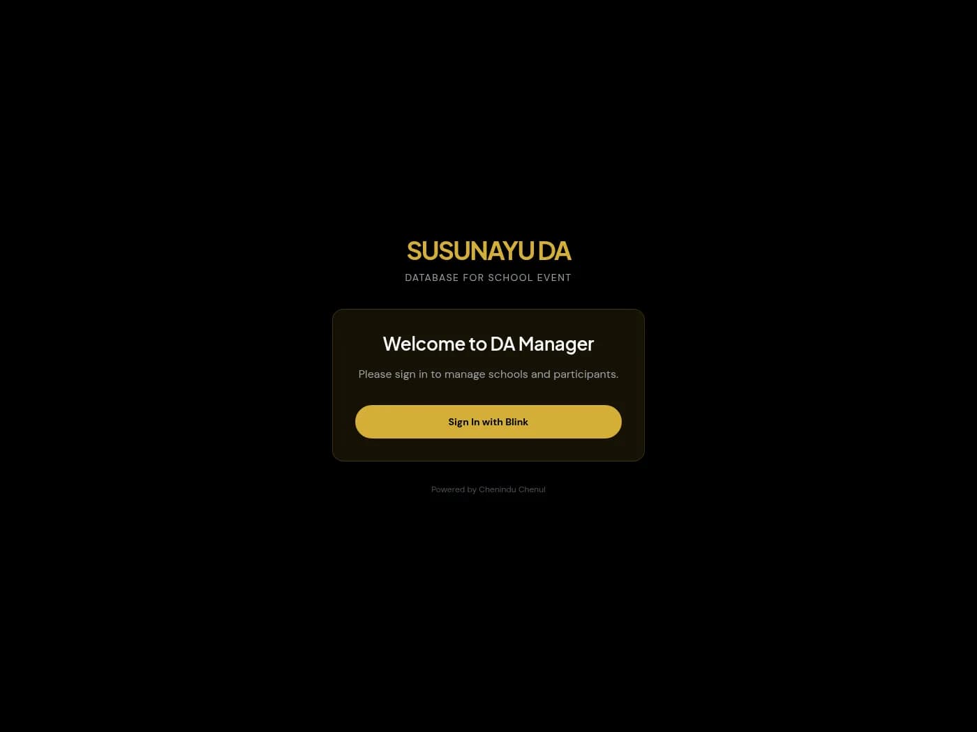 Susunayu DA Manager