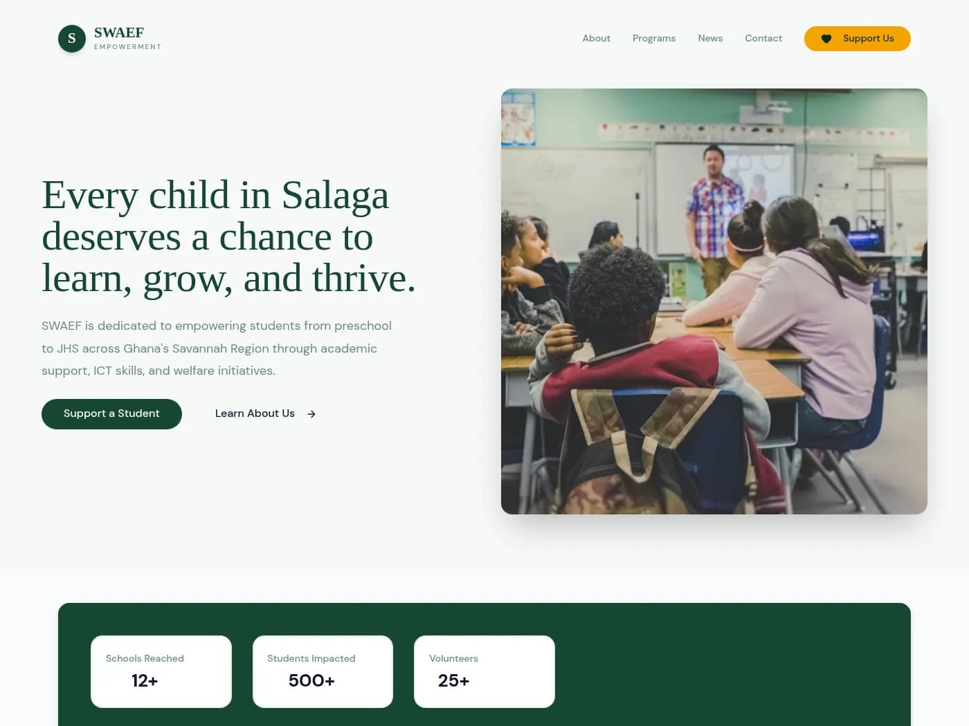 SWAEF Empowerment Website