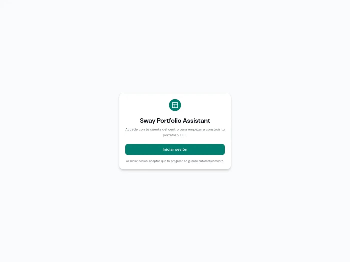 Sway Portfolio Builder