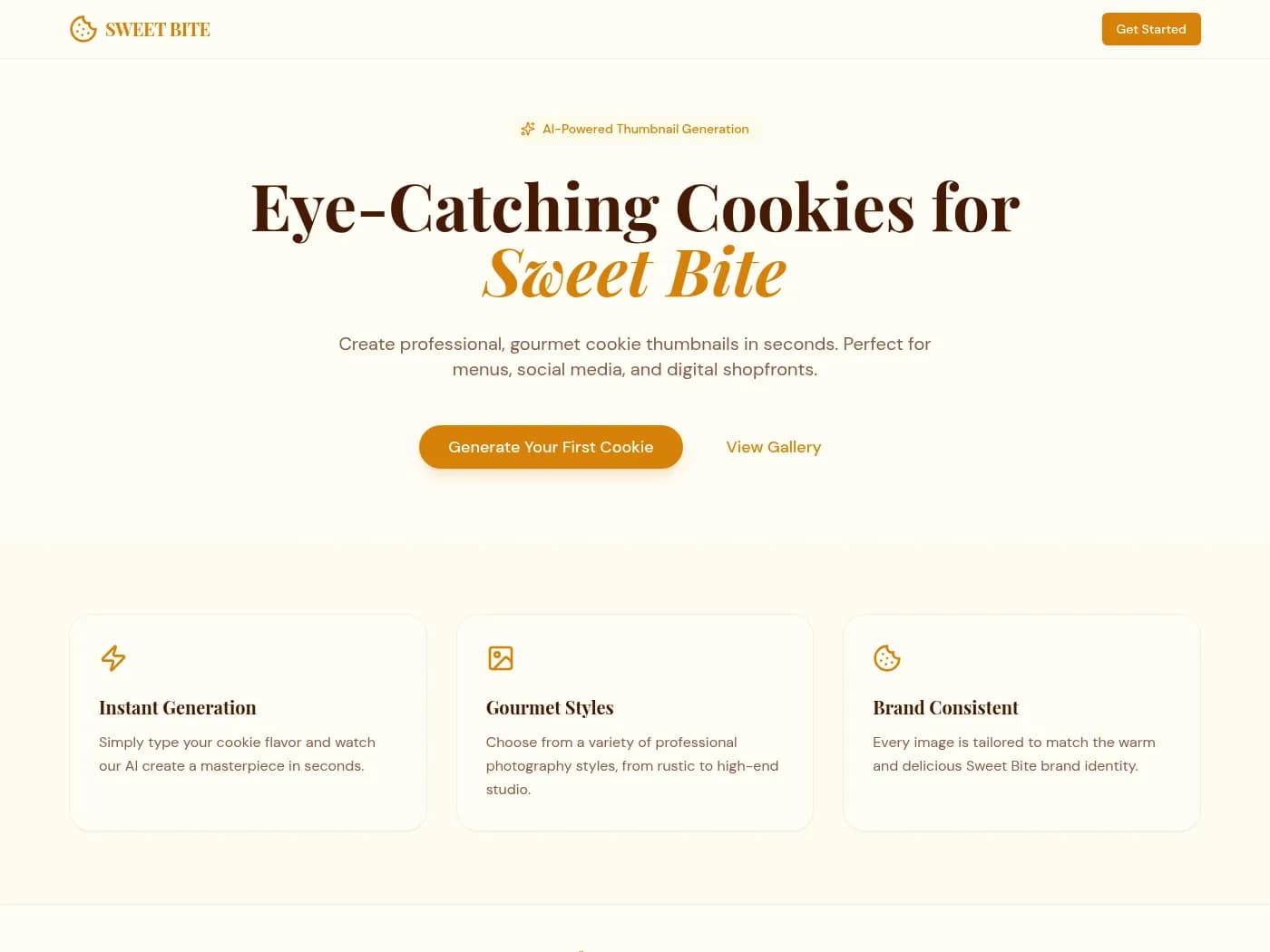 Sweet Bite Cookie Preview