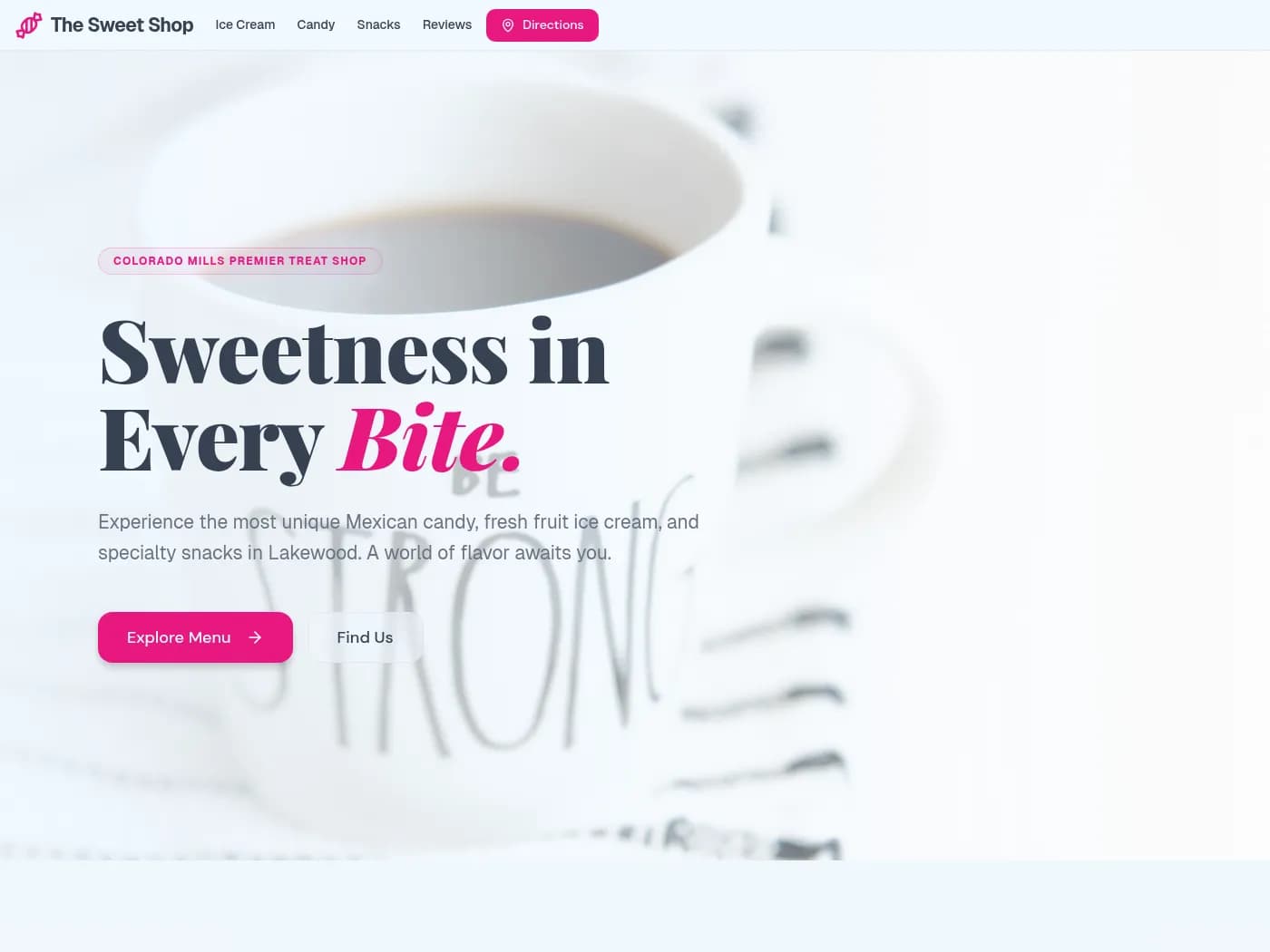 Sweet Shop Showcase