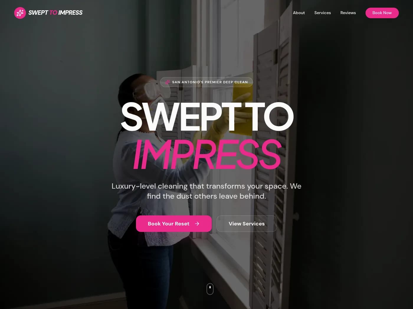 Swept to Impress Site