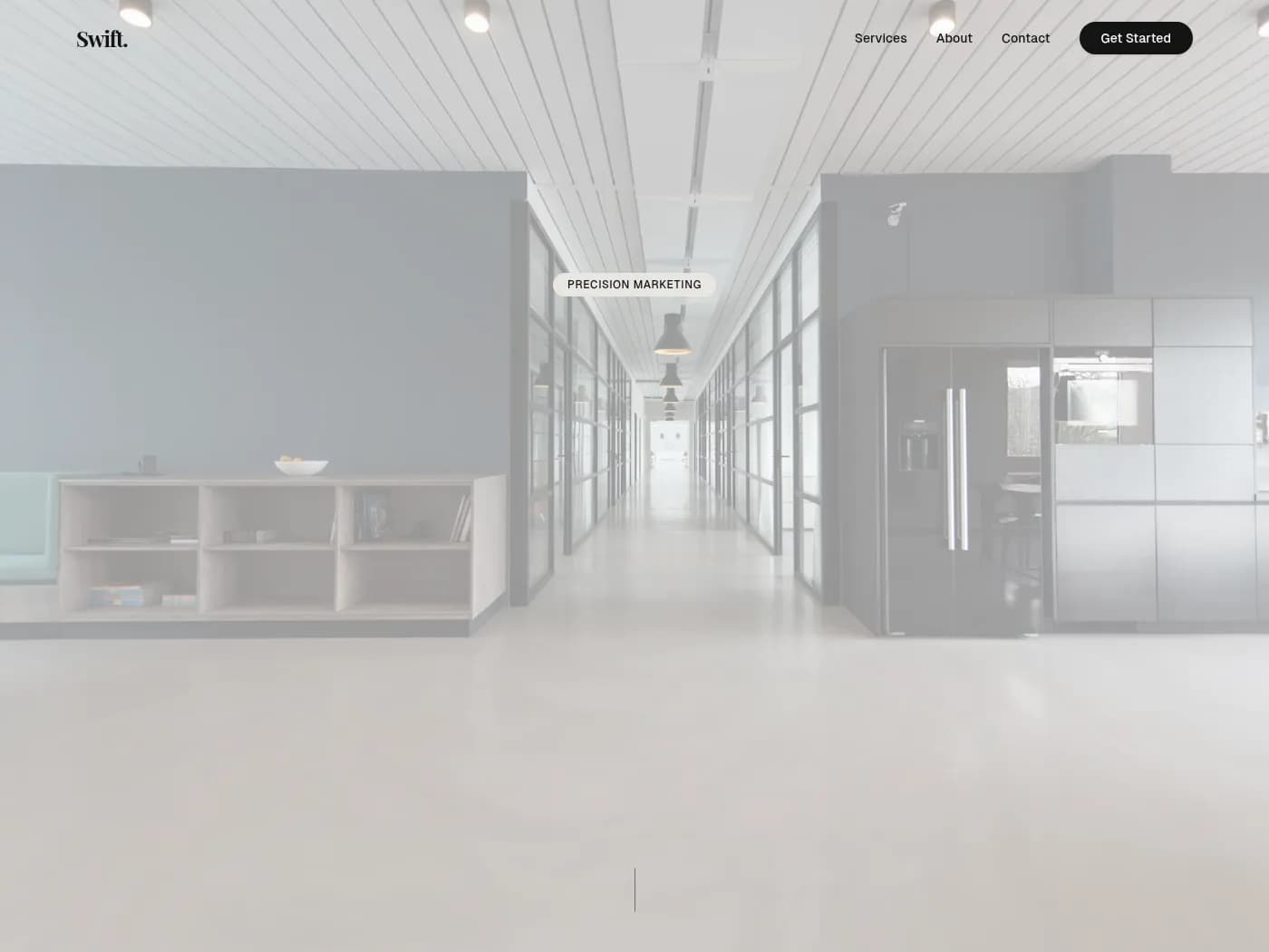 Swift Landing Page