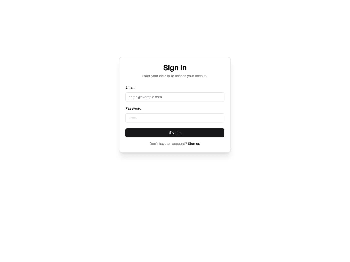 SwiftLogin