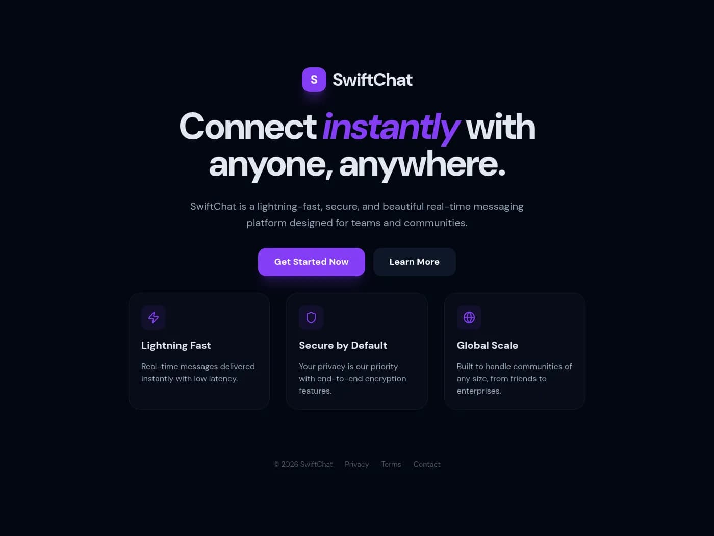 SwiftChat App