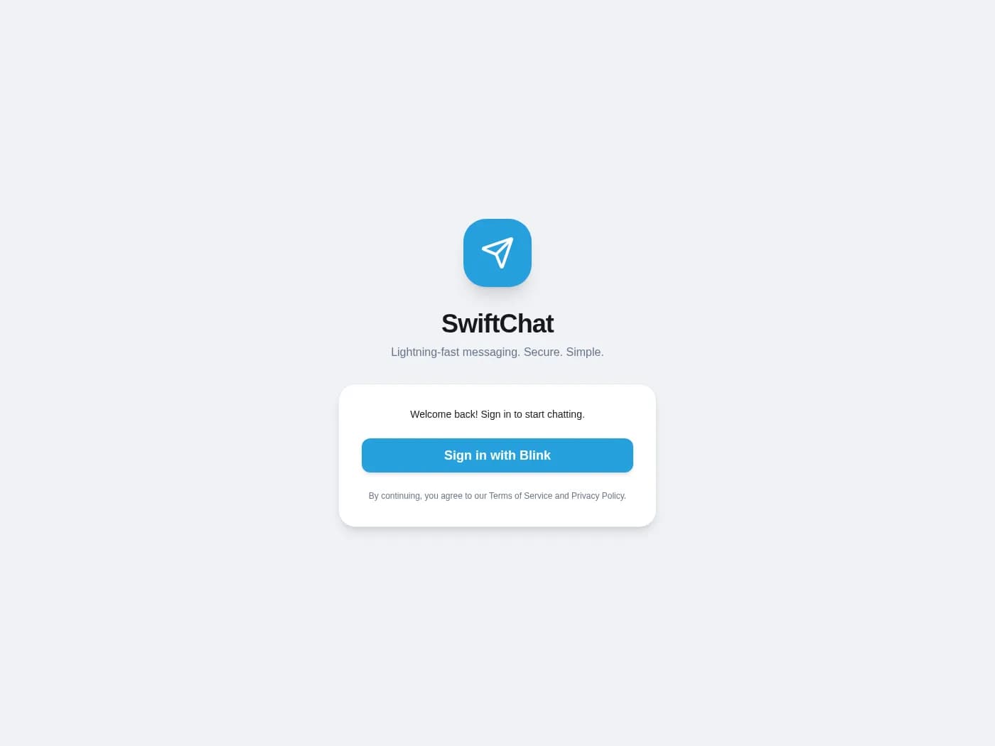 SwiftChat Messenger