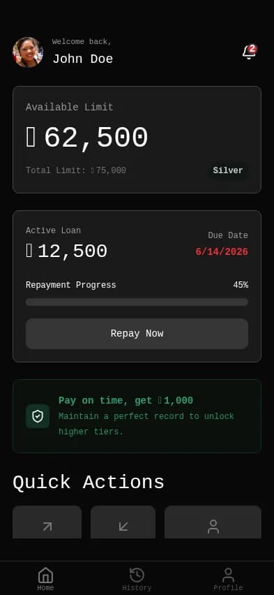 SwiftLoan MVP App