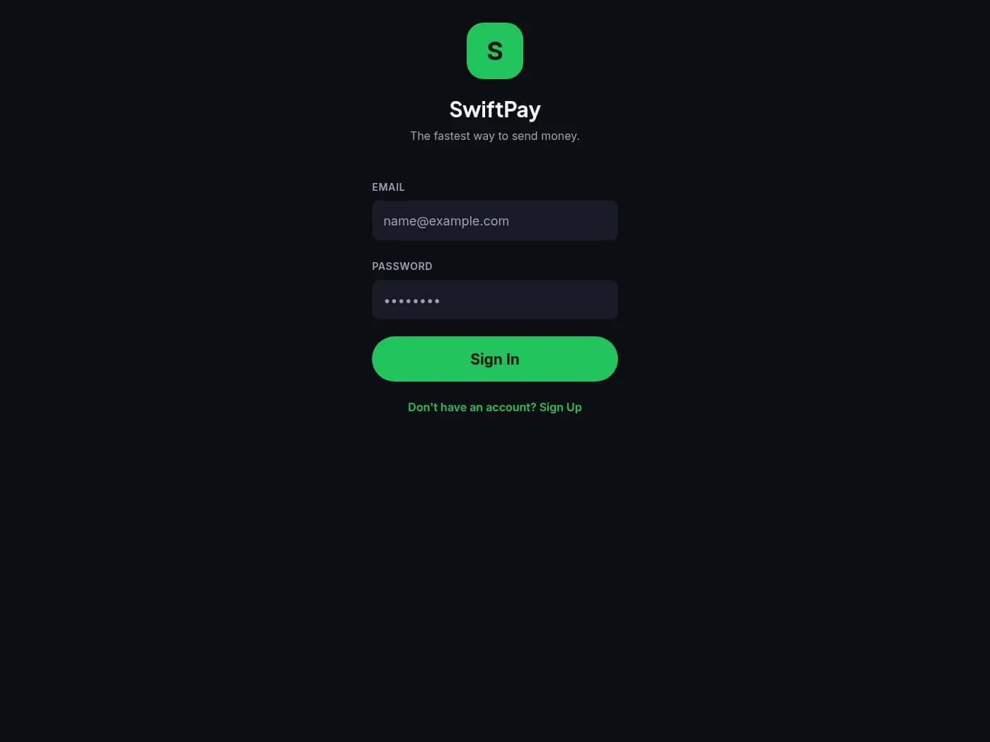 SwiftPay Clone