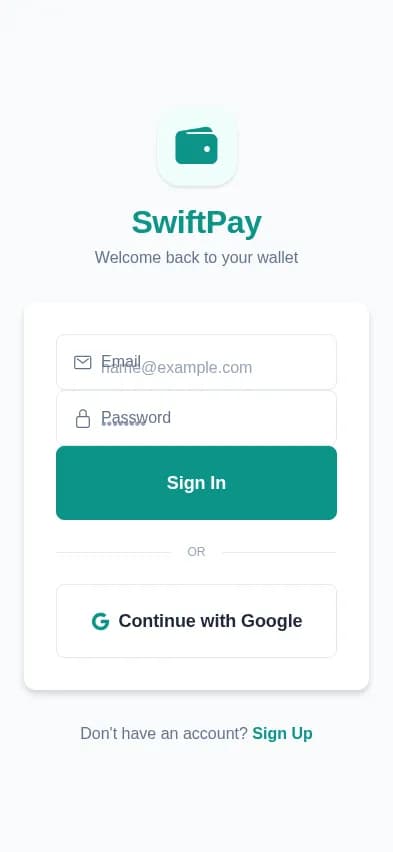 SwiftPay Wallet