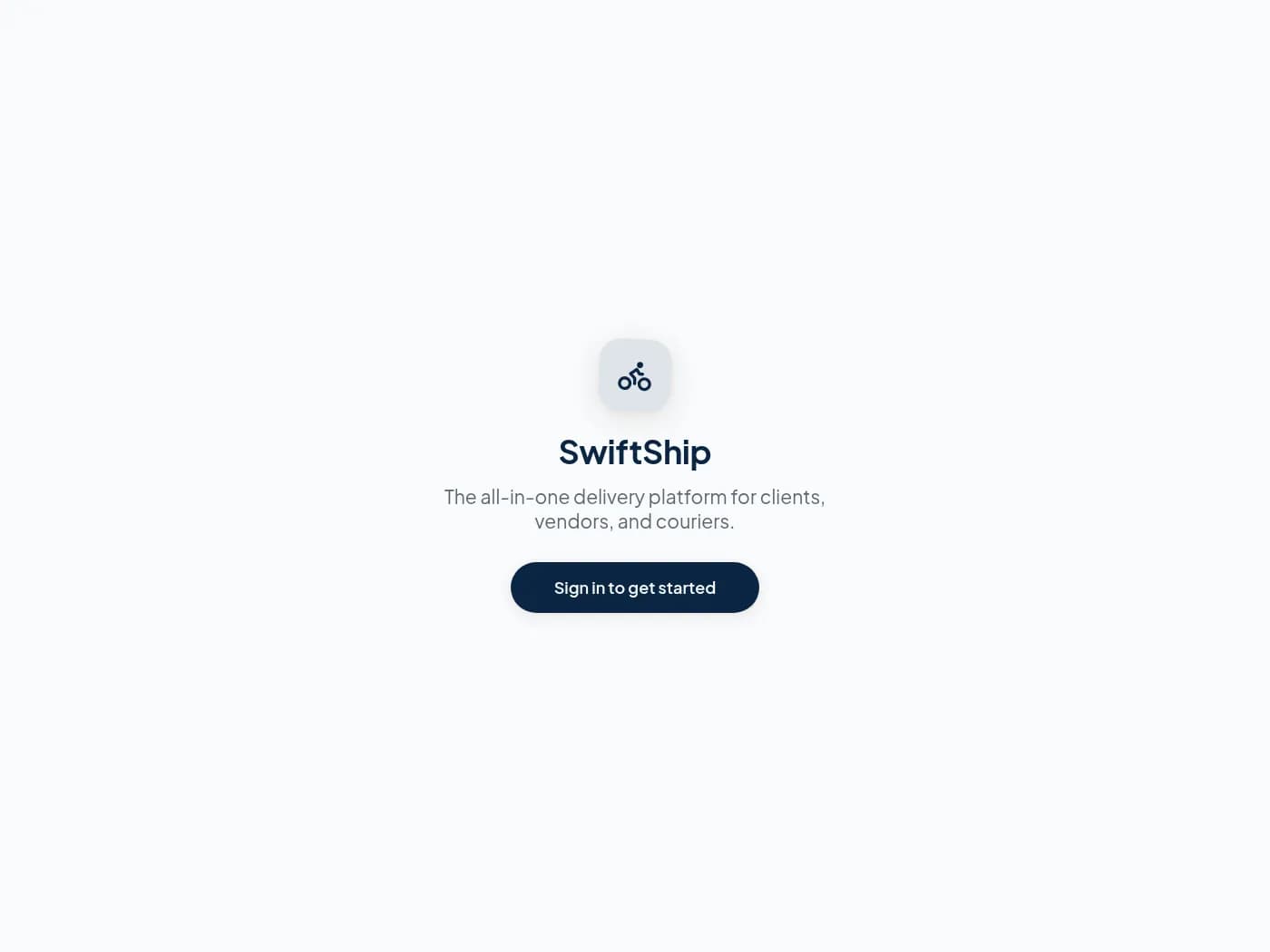 SwiftShip Platform
